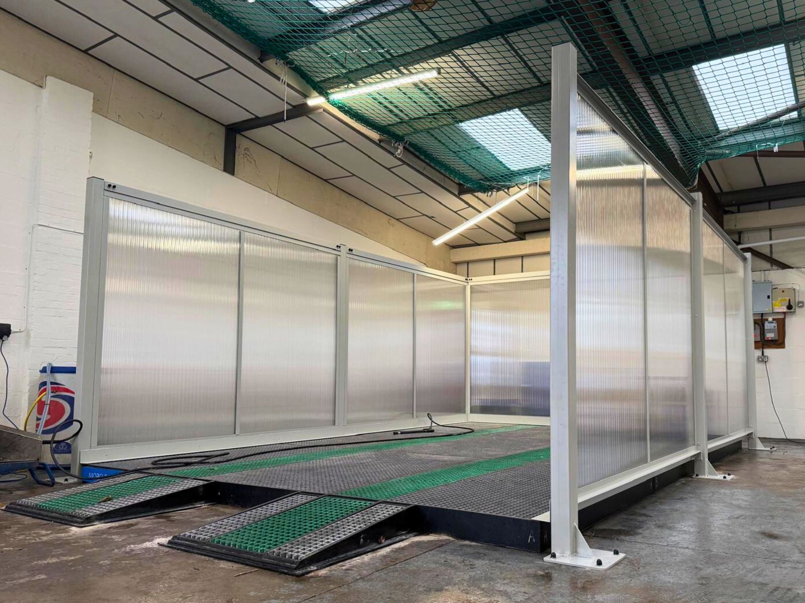 Jet Wash Screens - Professional Spray Containment | Alotek Shelters UK